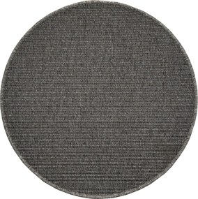 Vopi, Kusový koberec Nature NEW hnědá kruh, 200x200 (průměr) kruh, hnědá, kuchyně