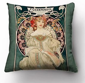 Lenbutik Povlák na polštář Alfons Mucha Snít/ Daydream