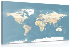Obraz stylová vintage mapa světa Varianta: 90x60