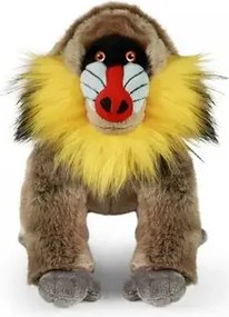 RAPPA Plyšová opice mandril 28 cm / ECO-FRIENDLY / od 0 měsíců