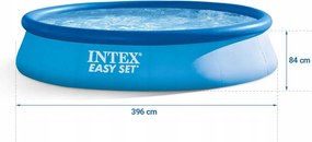 Bazén Intex Easy 396 x 84cm bez filtrace 28143