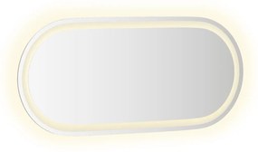 Koupelnové LED zrcadlo 80 x 35 cm oválné - Default Title