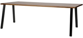 WOOOD Jídelní stůl JAMES dřevěný/ kov 200x 90cm