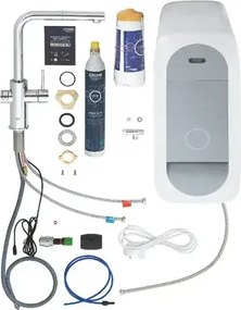 Grohe Blue Home - Dřezová baterie Connected s chladícím zařízením a fi