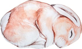 Roztomilý dětský dekorační polštářek KRÁLÍČEK Zvolte rozměr: Klasický 35 x 21 cm