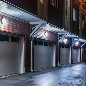 Solight LED venkovní osvětlení kulaté - 13W / 910lm / 4000K / IP54