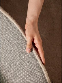 Béžový vlněný kulatý koberec ø 160 cm Ovia – Villeroy&amp;Boch