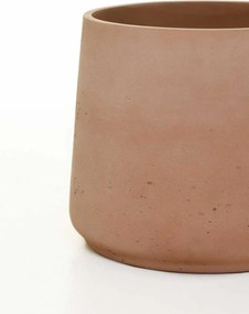 Květináč TROPICO, sklolaminát, výška 20 cm, oranžová