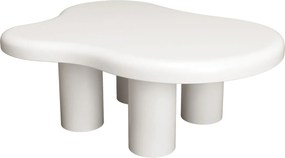 Konferenční stolek Vercelli, 100 cm bílý