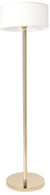 Toolight - Podlahová stojací lampa E27 APP966-3F, zlatá-bílá, OSW-04051