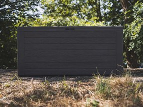 Zahradní box WOODEBOX 280 l - tmavě hnědá 116 cm PRMBWL280-440U