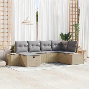 Set pohovek 6 ks polyratan 3360711