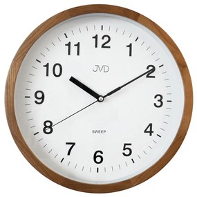 JVD Dřevěné netikající tiché hodiny JVD NS19019/11