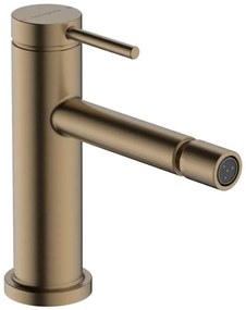 Hansgrohe Tecturis S - Bidetová baterie s výpustí, kartáčovaný bronz 73201140
