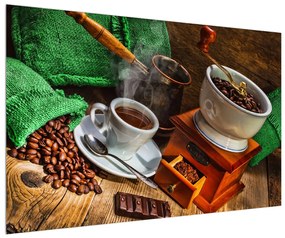 Obraz mlýnku na kávu (120x80 cm)