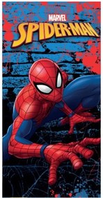 Bavlněná plážová osuška Spider-Man - motiv Action Web - 100% bavlna - 70 x 140 cm