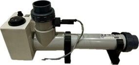 Vagnerpool Elektrický ohřev bazénu - Topení EOVp-6, 6 kW, 400V, plast s el. průtokovou klapkou