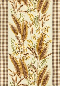 Bellatex Kuchyňská utěrka 1 ks Hnědá,Béžová 50x70 cm