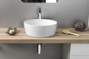 GSI GSI, SAND keramické umyvadlo na desku, průměr 40 cm, bílá ExtraGlaze, 903911