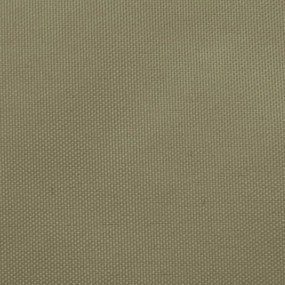 vidaXL Stínící plachta oxfordská látka obdélníková 3 x 5 m [135157] Barva: Béžová