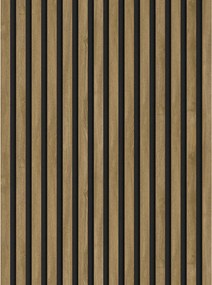 Mexen Lam-F, akustické stěnové lamely 275 × 31,5 cm, filc 6 mm, dub klasický, S105-275317-2812-072