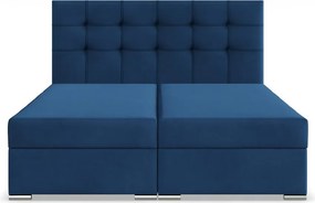 AGroup Kontinentální čalouněná postel ELDA (180 x 200 cm) Barva látky Trinity: Šedá (Trinity 2314)