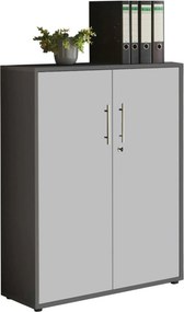 XXXLutz SKŘÍŇ NA ŠANONY, antracitová, šedá, 84,4/113,6/33 cm MID.YOU - Online Only kancelářský nábytek - 001067006319