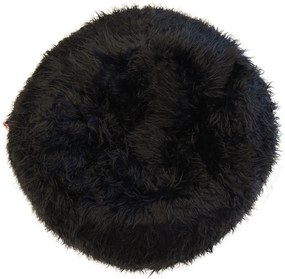 BeanBag Sedací vak Shaggy Black