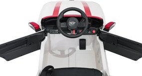 Elektrické autíčko Mini Cooper bílé