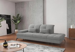 XXXLutz LENOŠKA, textil, světle šedá Sit & More - Online Only sedačky - 000144009975