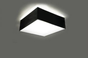 Přisazené svítidlo SOLLUX Horus 25cm E27 1x60W bez zdroje SL.0142 černá