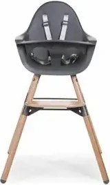 Childhome Evolu 2 Natural - Anthracite / Židlička 2v1 / od 6 měsíců do