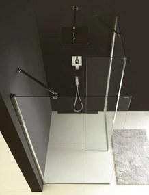 Polysan Modular Shower MS2B-100R pevný panel 100 cm k instalaci na stěnu pravý