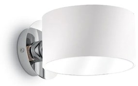 Nástěnné svítidlo Ideal Lux Anello AP1 bianco 028361 bílé