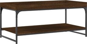 vidaXL Konferenční stolek 100 x 49 x 45 cm kompozitní dřevo [832807] Barva: šedá sonoma