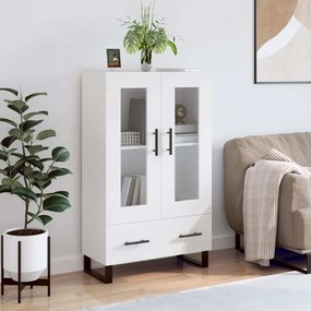 vidaXL Skříň highboard 69,5 x 31 x 115 cm kompozitní dřevo [828329] Barva: Bílá