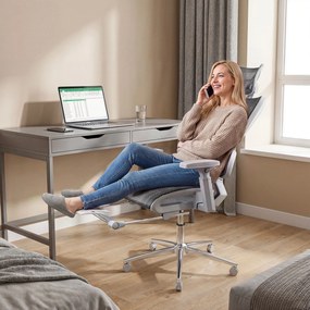 Ergonomické křeslo Romalo šedý