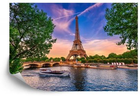 Fototapeta Paříž Eiffelova Věž Omyvatelný vlies 270x180
