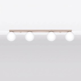 Sollux Lighting Stropní svítidlo YOLI 4 taupe