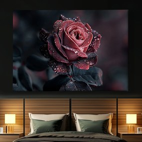 Obraz na plátně - Růže, radostné opojení FeelHappy.cz Velikost obrazu: 90 x 60 cm