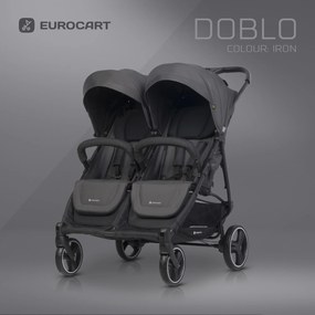 Sourozenecký kočárek Euro-Cart Doblo Iron