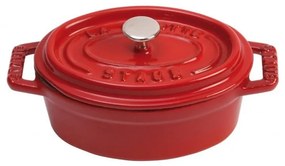 Hrnec STAUB  oválný 11 cm červený 0,25l