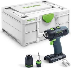 Festool AKU šroubovák T 18+3-Basic 576448