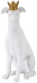 Pes s bílou korunkou Cane C/Corona Bianco 20X12,5X33 cm