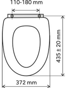 Novaservis WC sedátko WC/BILA