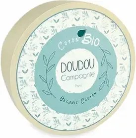 Doudou Dárková sada - Plyšová myška s dečkou z BIO bavlny 22 cm / od 0