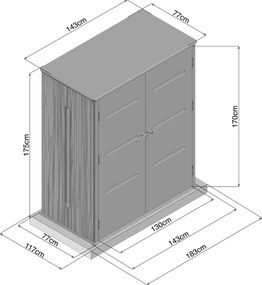 LANIT PLAST, s.r.o. plastový box LANITPLAST KANSAS LG4688