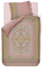 Pip Studio povlečení Majorelle Carpet pink 140x200 + 70x90cm, růžové (Luxusní perkálové povlečení na jednolůžko v dárkové krabici)