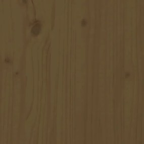 Botník medově hnědý 110 x 34 x 61 cm masivní borové dřevo - Default Title