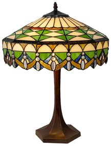 Stolní lampa Tiffany Kayleigh - Ø 41*57 cm E27/max 2*60W